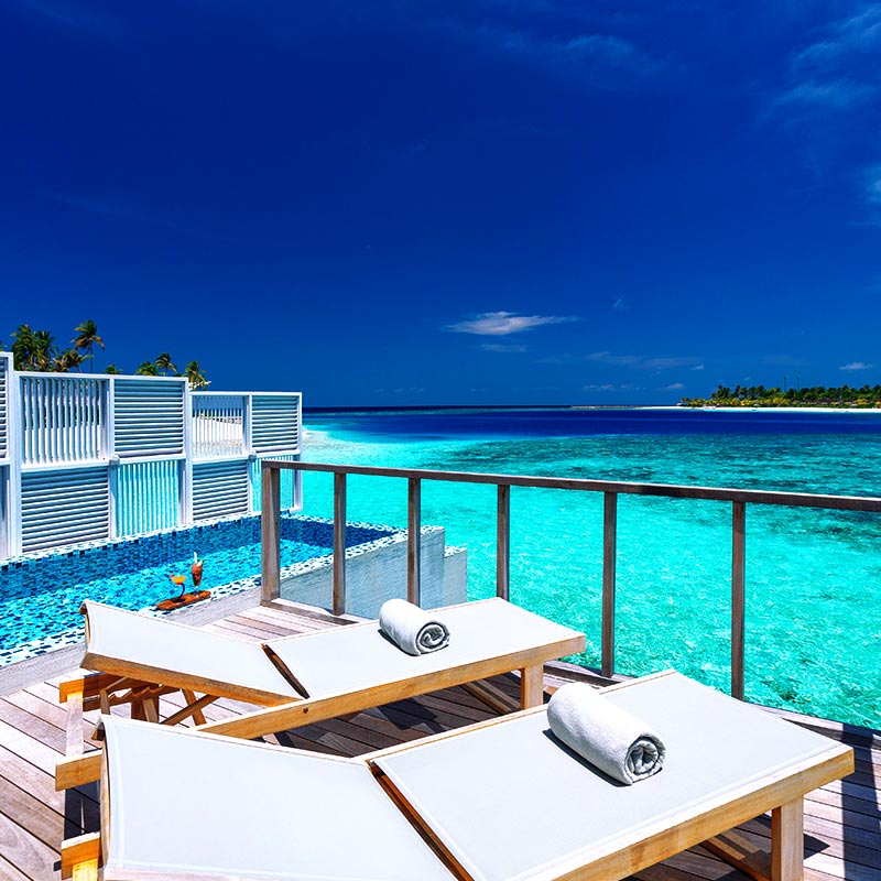 Water Villa with Pool in Maldives | OBLU SELECT at Sangeli Water Pool Villa