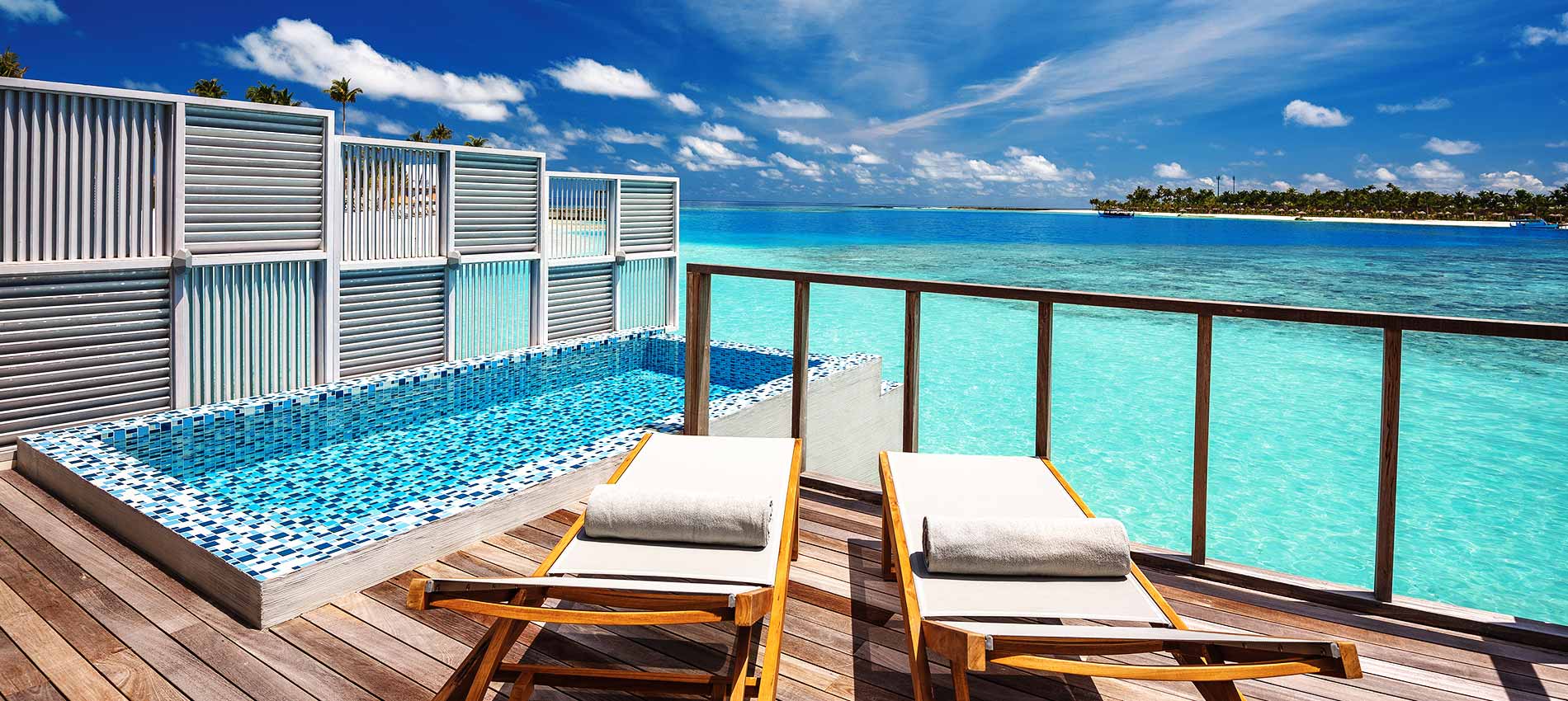 Water Villa with Pool in Maldives | OBLU SELECT at Sangeli Water Pool Villa