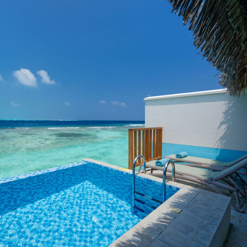 Maldives Lagoon Villas l OBLU NATURE Helengeli Lagoon Villa with Pool